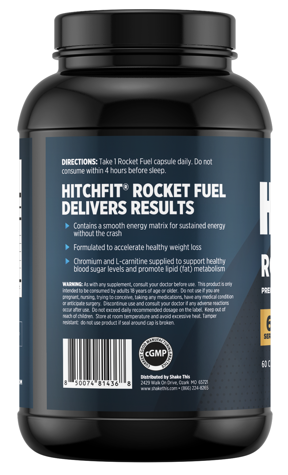 Rocket Fuel | Clean Energy & Focus Supplement | Hitch Fit Supplements