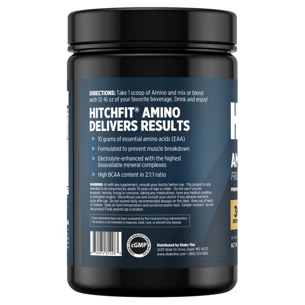 Amino Acid Recovery Drink | BCAA + Electrolyte Hydration Powder