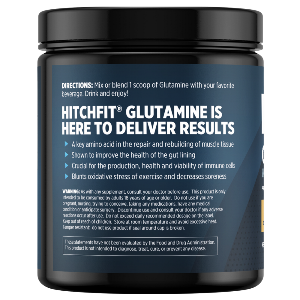 Glutamine Amino Powder | Unflavored Recovery & Daily Nutrition Supplem